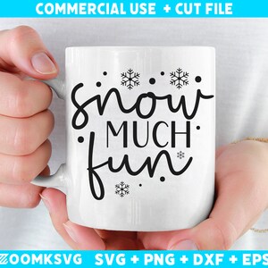 Snow Much Fun SVG, Winter Svg, Winter Png, Funny Winter Svg, Winter ...