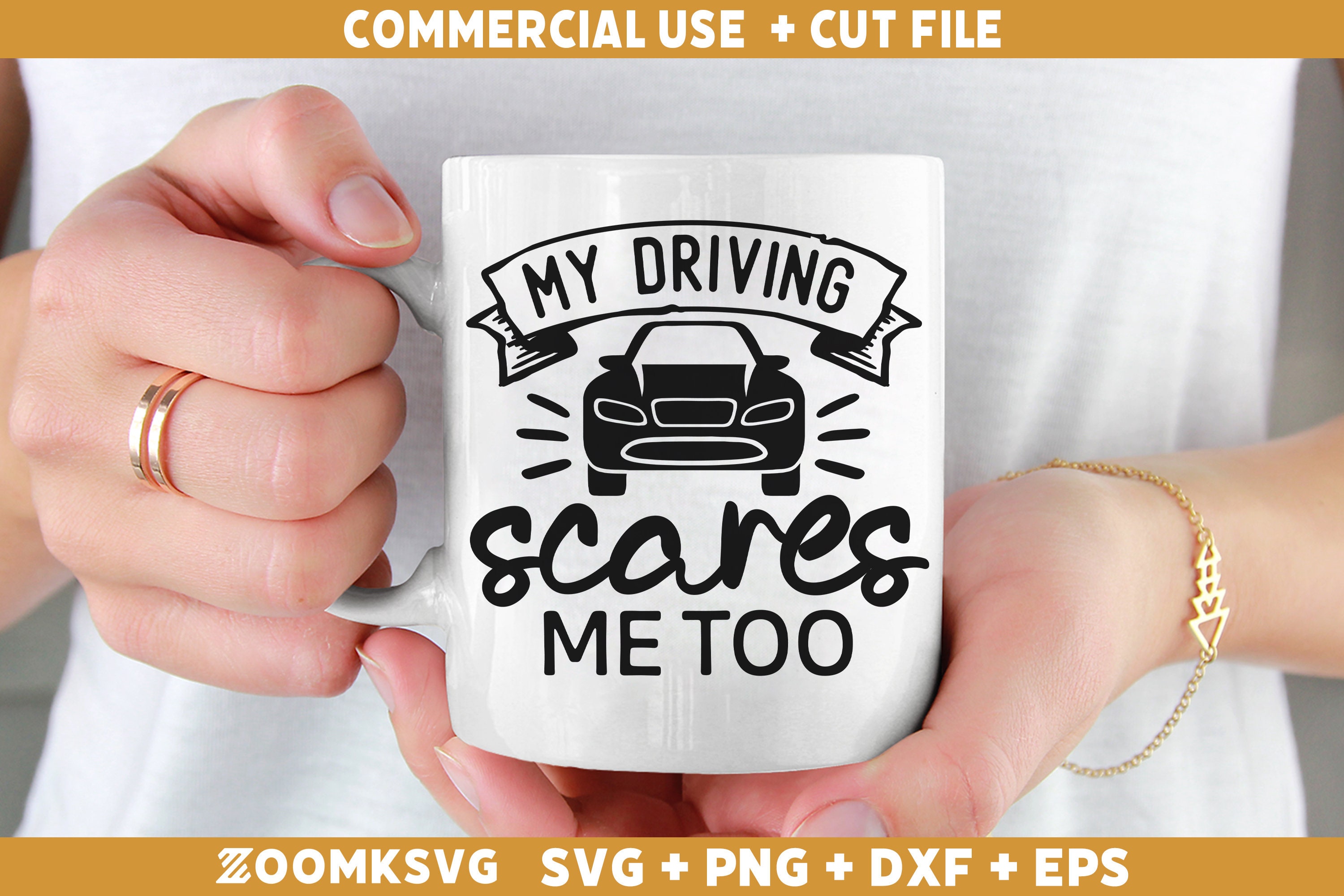 My Driving Scares Me Too Svg, Car Quote Svg, Car Decal Svg, Funny ...