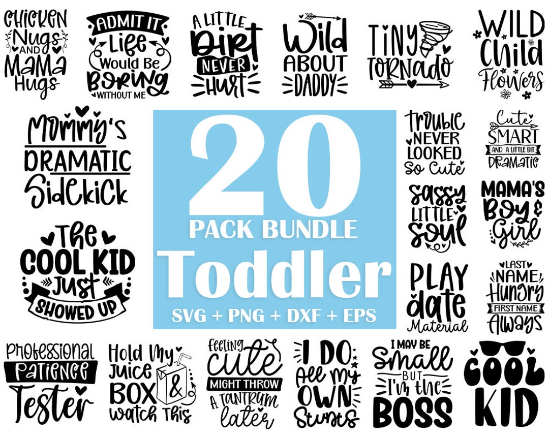 Toddler SVG Bundle, Toddler SVG, Funny Baby Svg, Baby Onesie Svg, Cool ...
