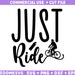 Just Ride Svg Bicycle SVG Bicycle Quotes Svg Funny Bicycle - Etsy