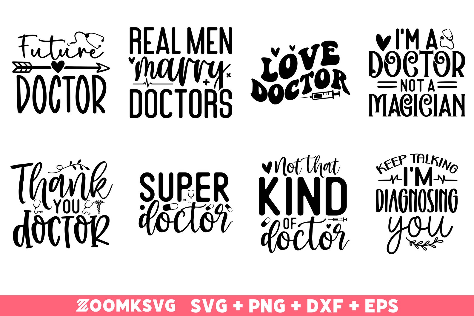 Doctor SVG Bundle, Doctor Png Bundle, Doctor Quote Svg, Funny Doctor ...