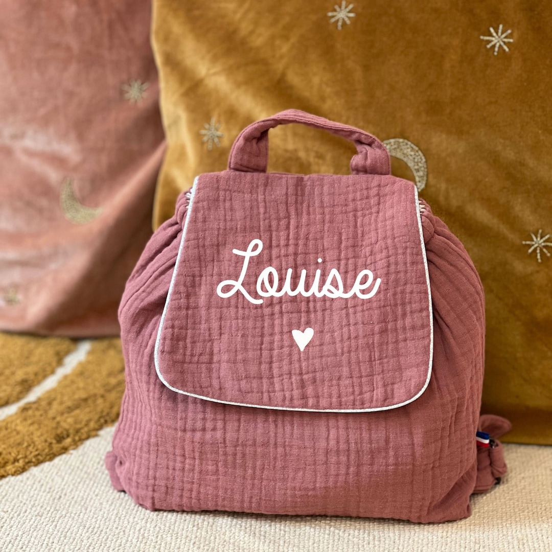 Sac à dos enfant personnalisé avec prénom/ sac à dos bébé personnalisé ...