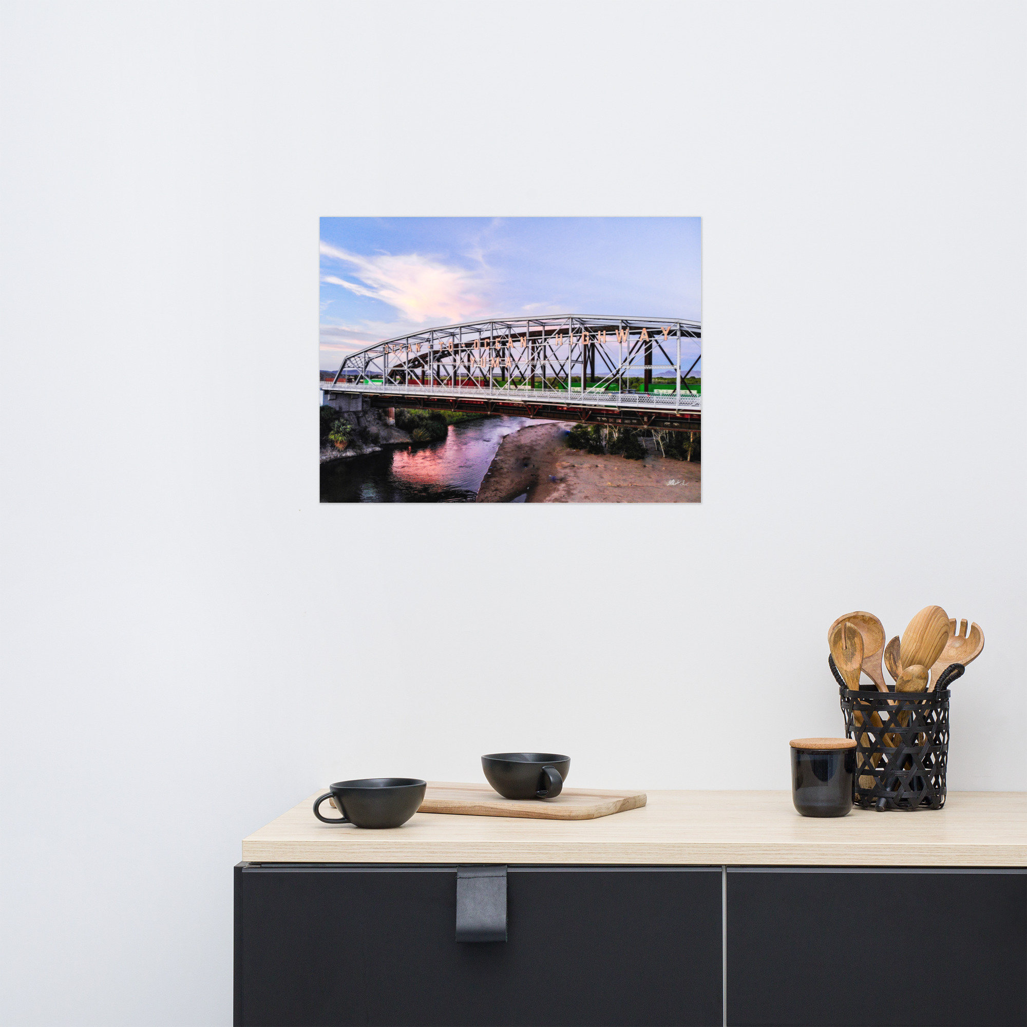 Ocean to Ocean Bridge | Yuma, Arizona | River | Landscape Photographic ...