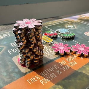 170x Metal Wingspan Food Nectar Board Game Upgrade Tokens, Seeds ...