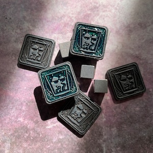 5 Strange Solution/flashlight/ First Aid/ Liquid Tokens for Arkham ...