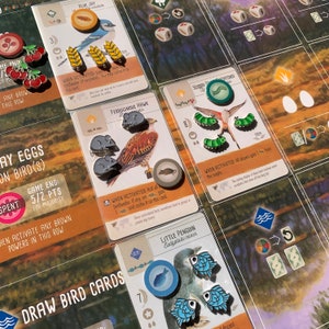 170x Metal Wingspan Food Nectar Board Game Upgrade Tokens, Seeds ...