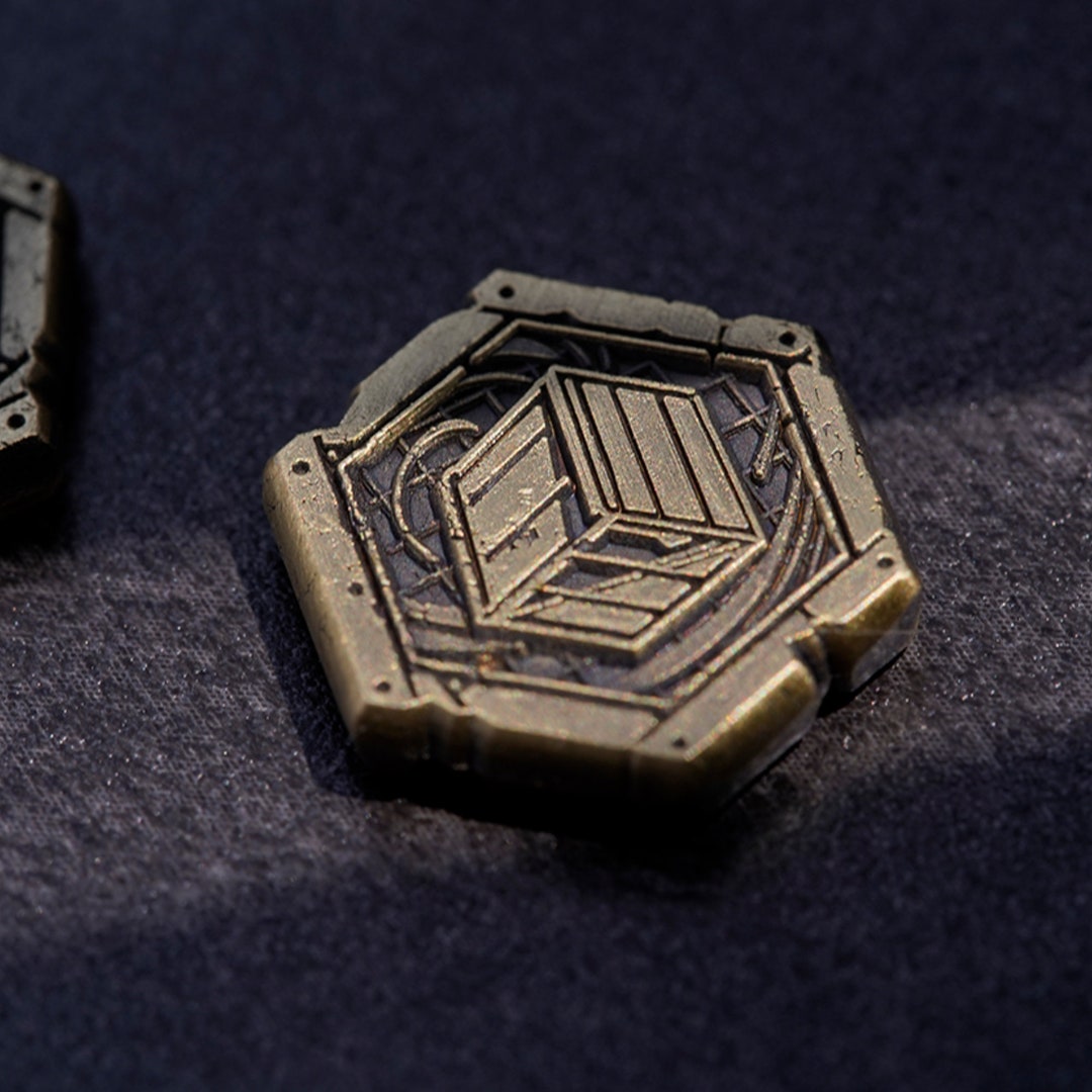 Resource Tokens Metal Upgrade for Arkham Horror LCG (double-sided ...