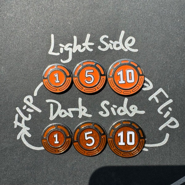 Double Sided Metal Coins - Etsy