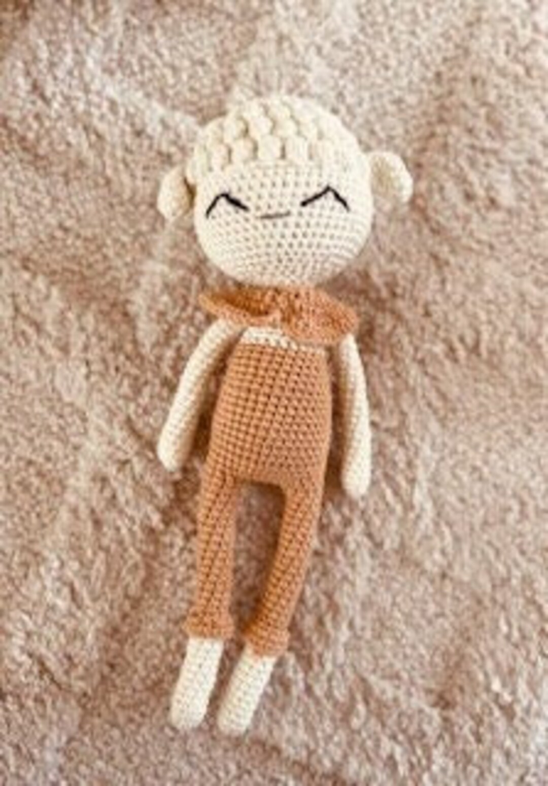 Trico the Sheep Doll in Crochet 30cm Handmade-birth-babyshower-baptism ...