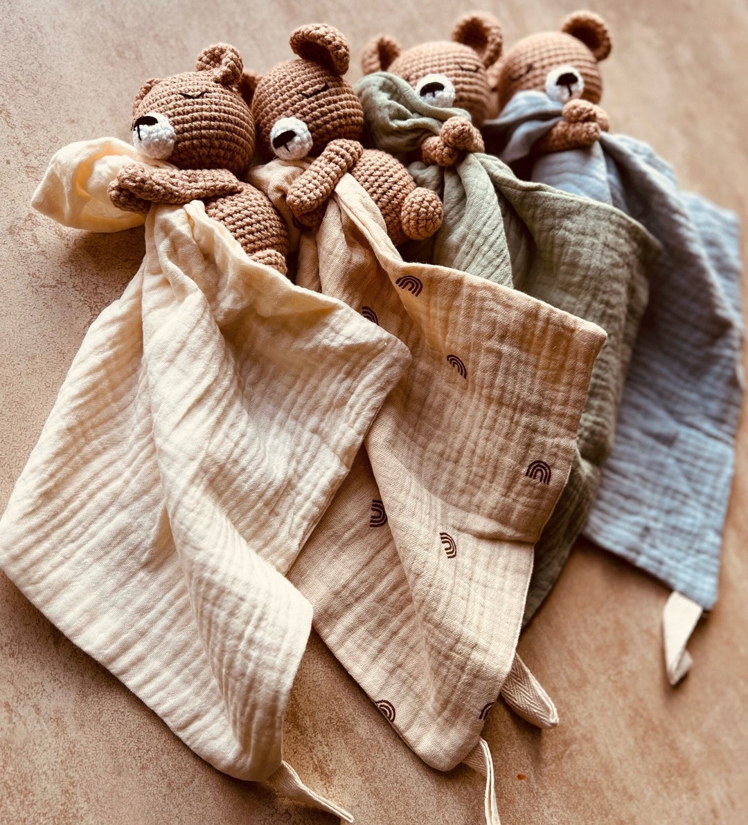 Mon adorable doudou crochet Choco l'ourson-Doudou crochet ourson fait ...