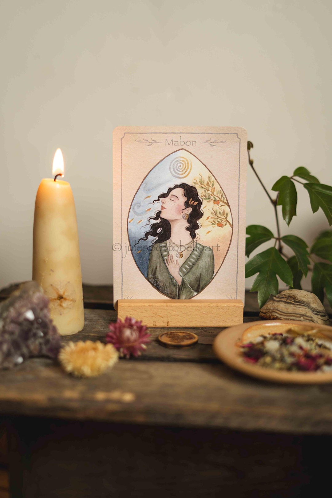 Altar Cards – Wheel of the Year | Annual Circle Rituals Set | Spiritual ...