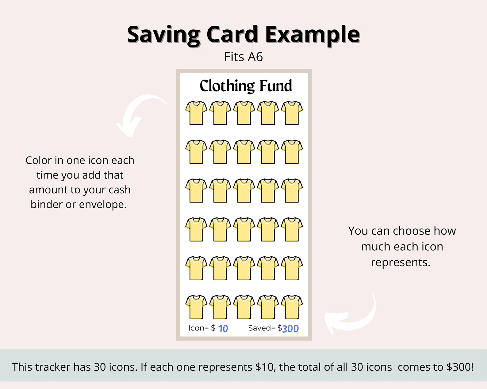 Savings Challenge Printable Savings Challenge Bundle Fits - Etsy Canada