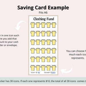 Savings Challenge Printable | Savings Challenge Bundle Fits A6| Mini ...