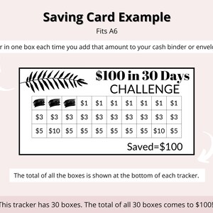 Money Saving Challenge, Savings Tracker Printables, Savings Tracker ...