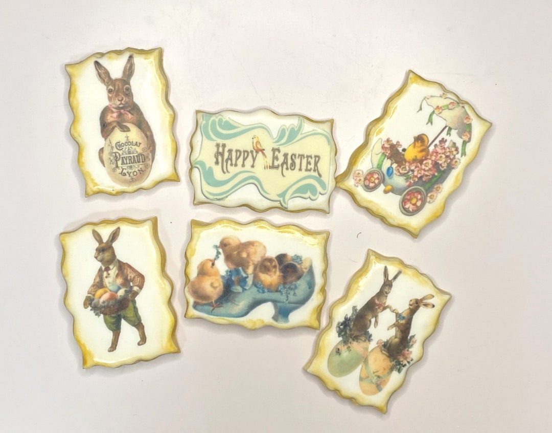 Vintage/victorian Easter Cookies - Etsy