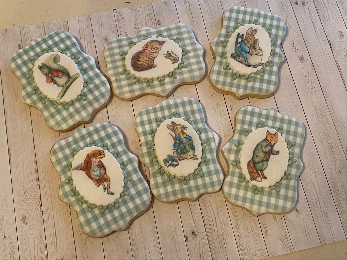 Peter Rabbit Cookies - Etsy