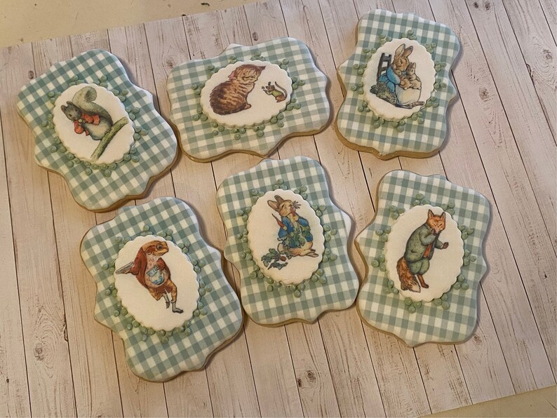 Peter Rabbit Cookies - Etsy