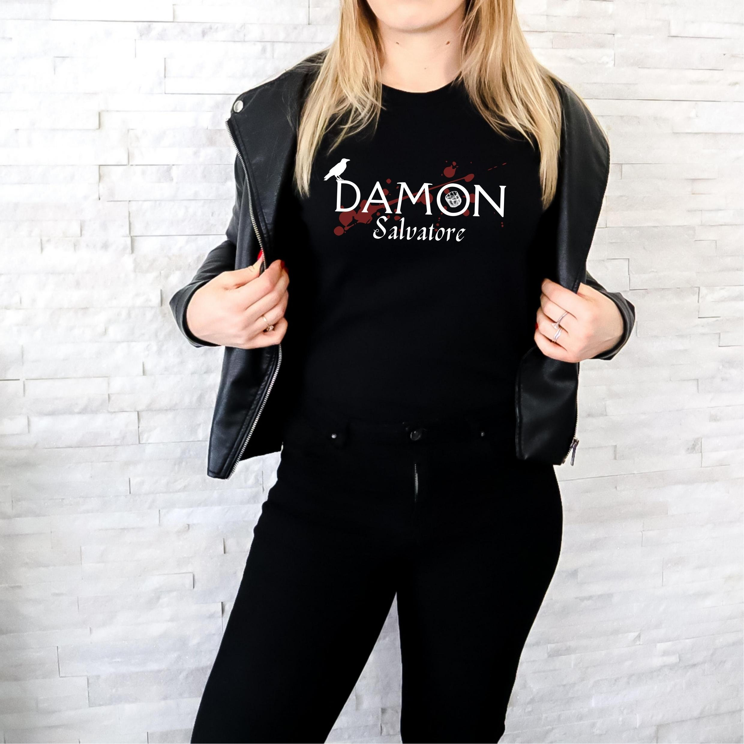 Damon Salvatore Shirt - TVD Merch - The Vampire Diaries - Team Damon