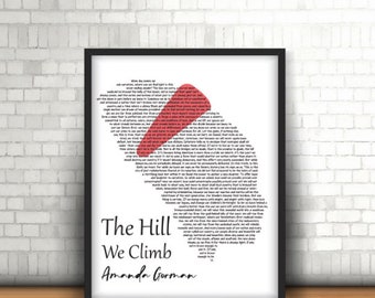 The Hill We Climb - Etsy