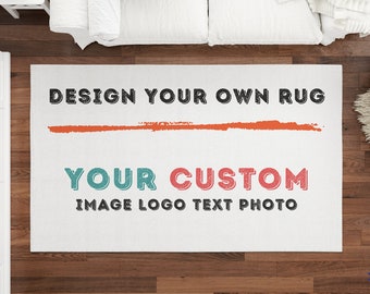 Custom Logo Rug - Etsy