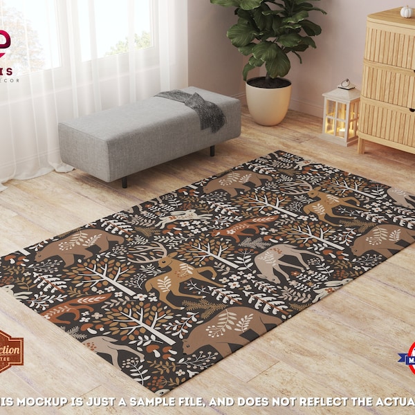 Woodland Rug - Etsy