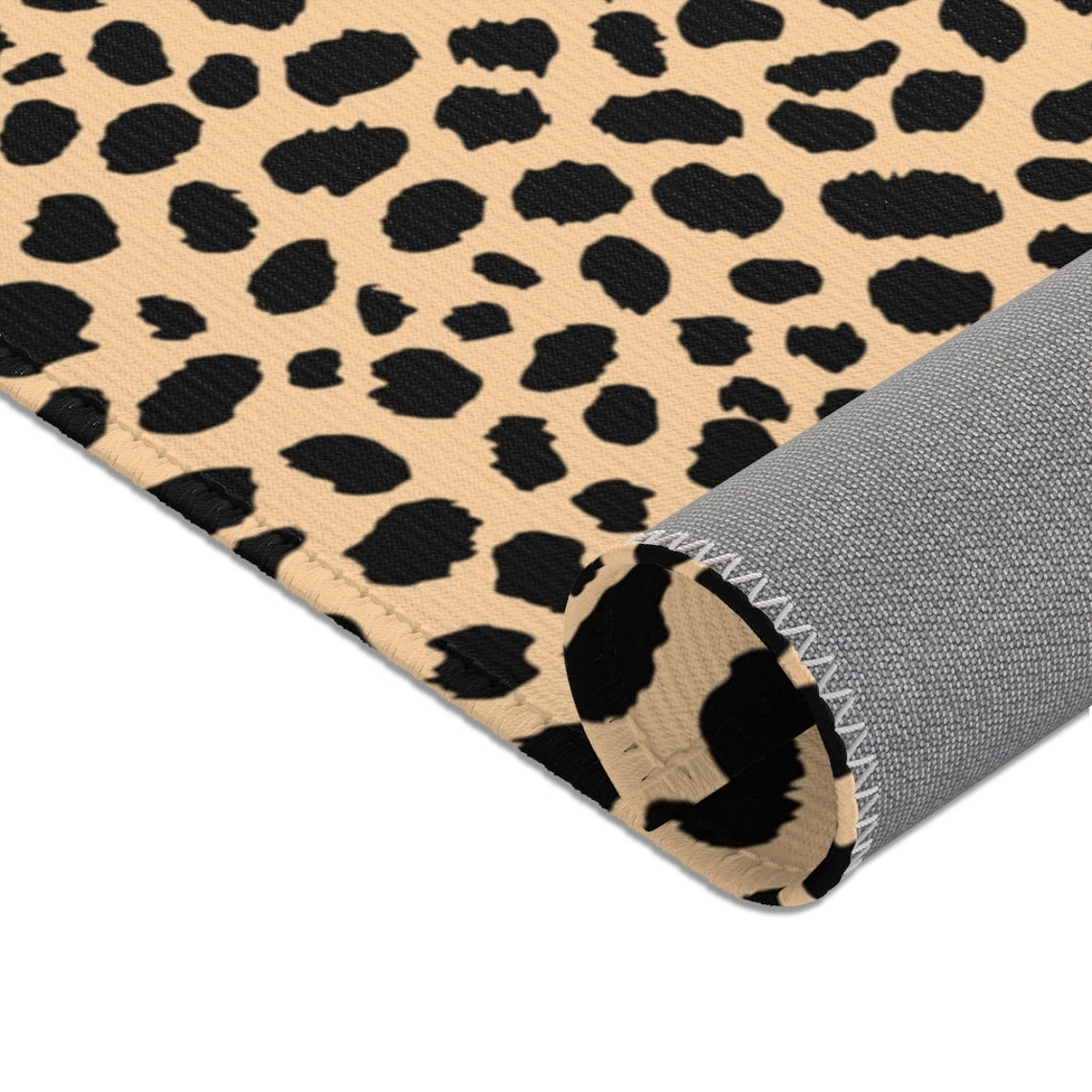 Cheetah Rug Preppy Room Decor Cheetah Print Rug Cheetah Etsy