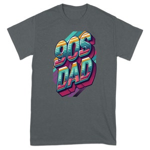 Retro 90s Dad Graphic T-shirt, Vintage Style Father's Day Gift - Etsy