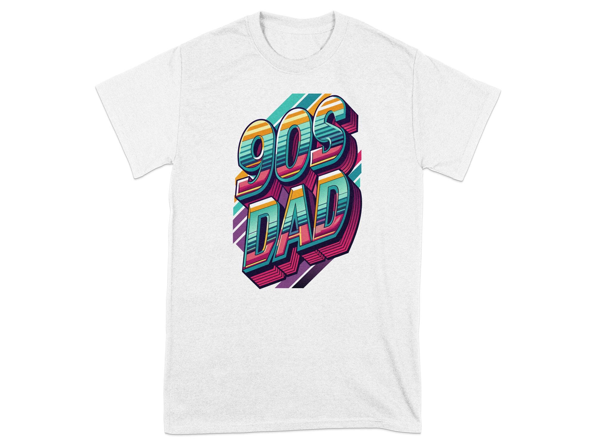 Retro 90s Dad Graphic T-shirt, Vintage Style Father's Day Gift - Etsy