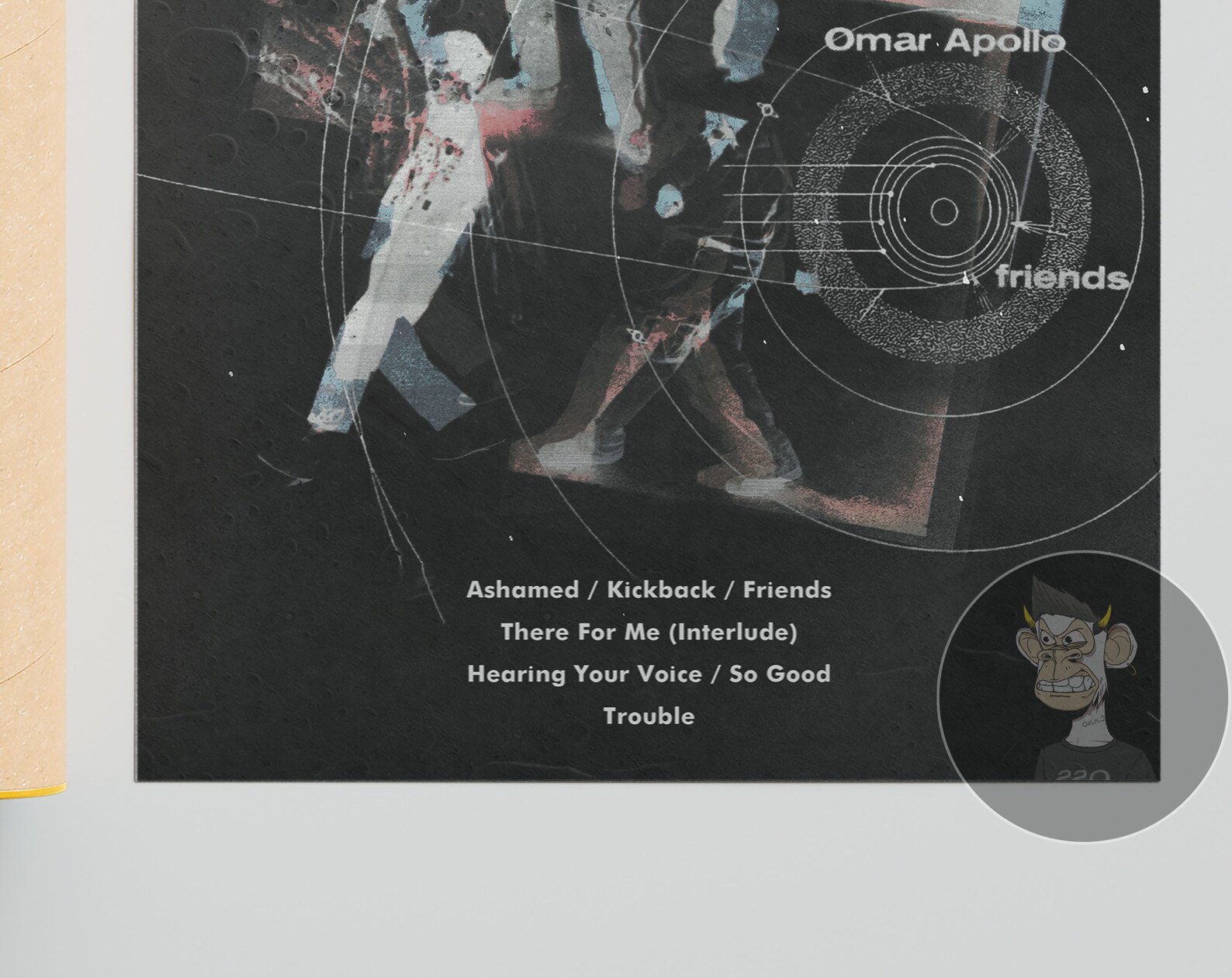 Omar Apollo Friends Album Cover Poster | Etsy
