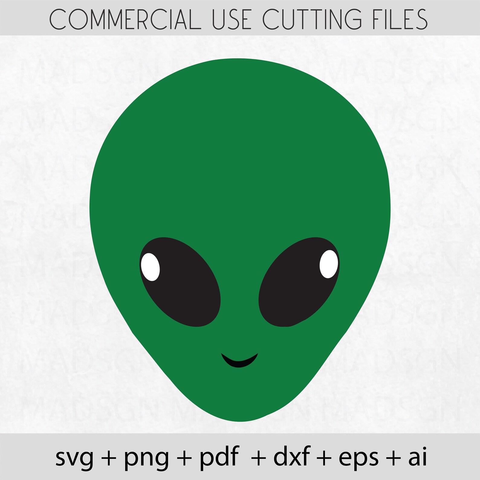 Alien Svg Alien Green Cricut - Etsy
