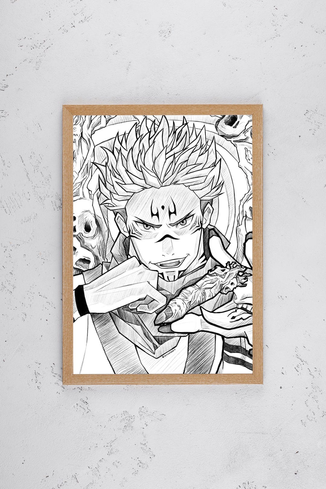 Print Sheet/sukuna - Etsy