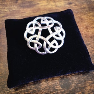 Celtic Brooch Scottish Brooch Celtic Pewter Brooch Celtic Pewter Scottish Jewellery Scottish ...