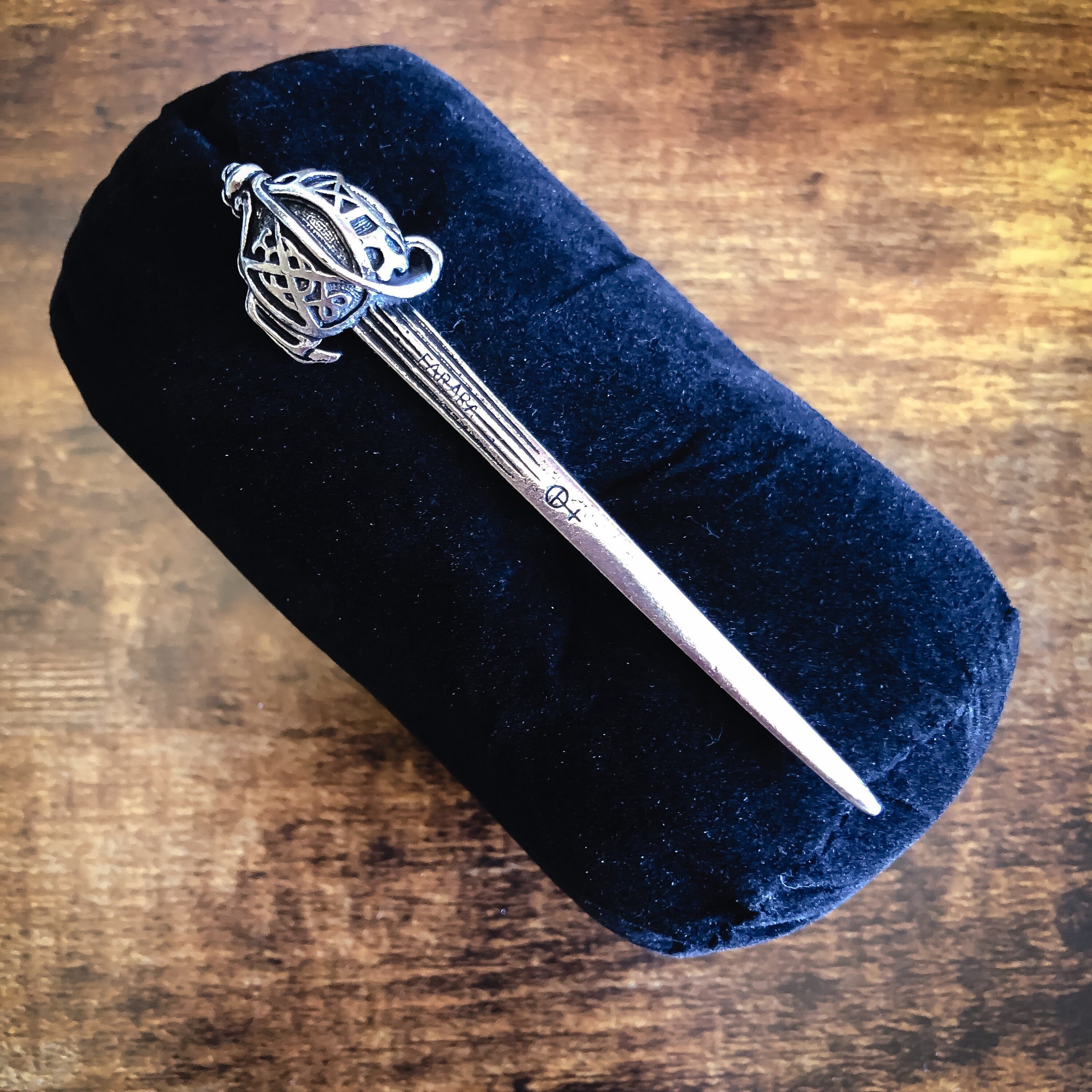 Culloden Sword Kilt Pin | Scottish Kilt Pin | Kilt Pin | Culloden Baskethilt Sword | Sword Kilt ...