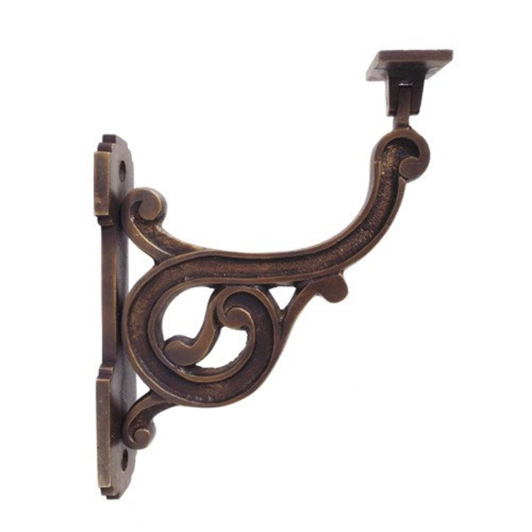 7 Stair Rail Bracket Antique Victorian Hand Rail Bracket Adjustable - Etsy