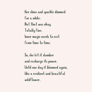Her Shine and Sparkle Digital Poem Print | You Got This Poem ...