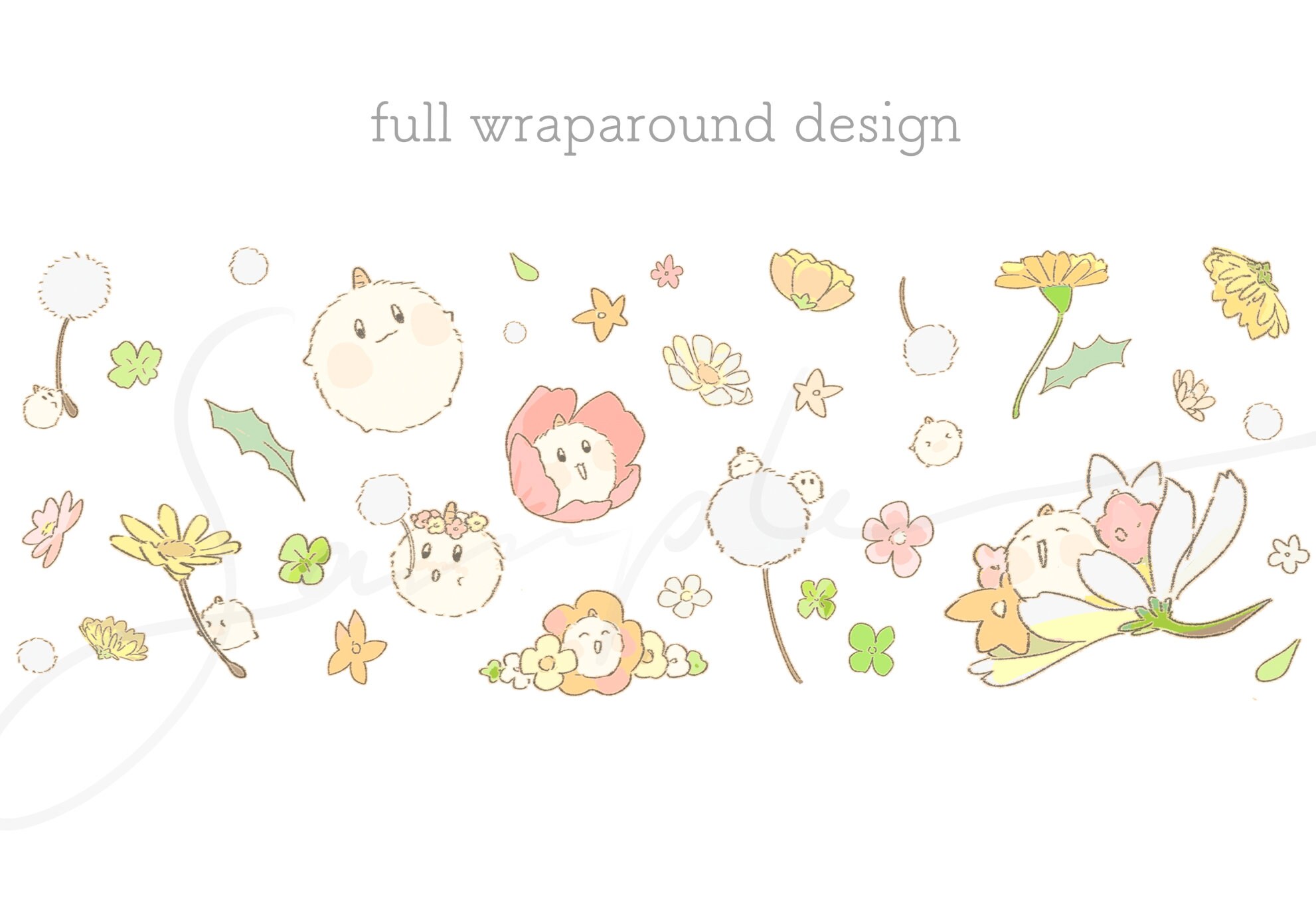 Dandelion Biyoo Mug 11oz / 325ml Ceramic Drinking Mug 3 - Etsy