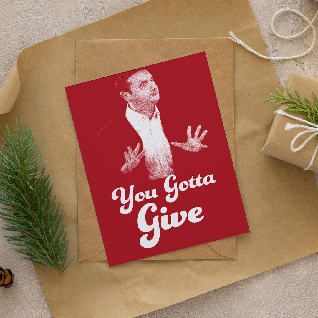 I Think You Should Leave Card | ITYSL | 5x7 Christmas Card | Calico Cut ...