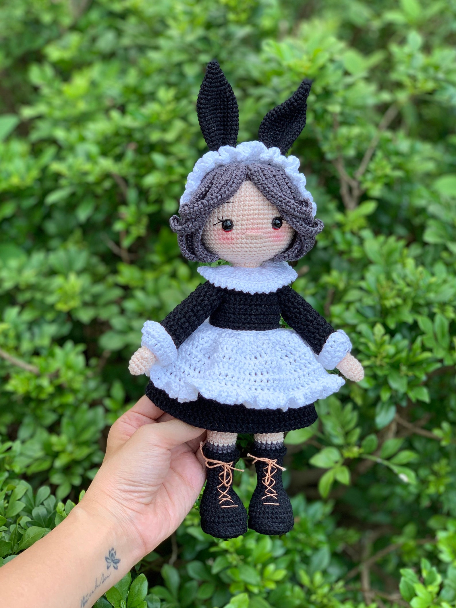 PDF Crochet PATTERN Amanda Doll and Little Bunny English - Etsy