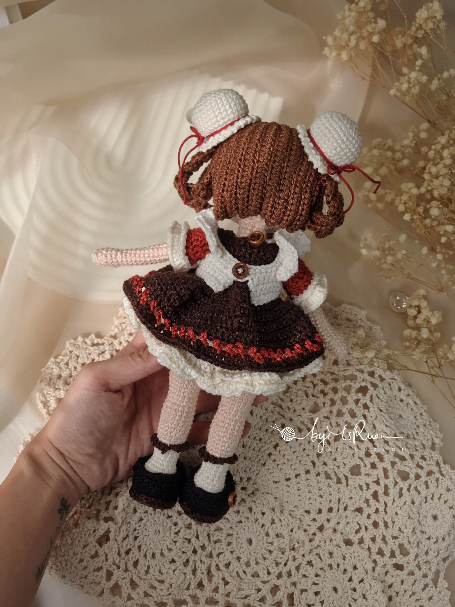 PDF Crochet PATTERN Middle Autumn Doll English - Etsy