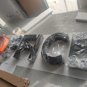 Custom Rusty Sign, Led Illuminated Logo Sign, Metal Logo, 3D Design ...