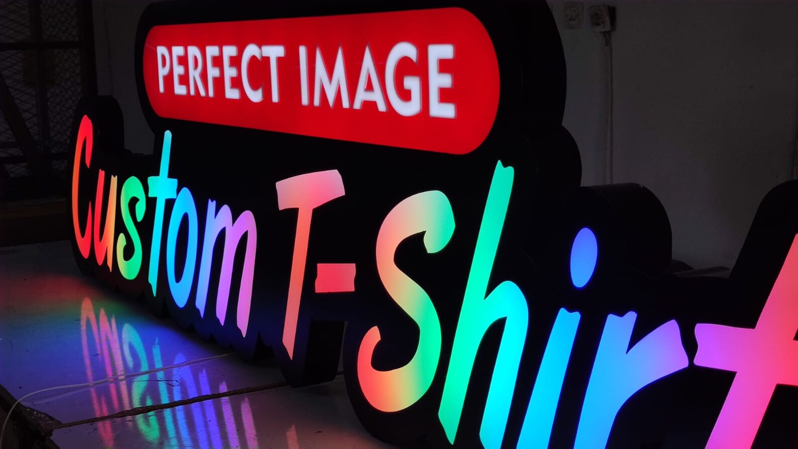 3d Backlit Sign 3d Led Signage Outdoor&indoor Light Box - Etsy