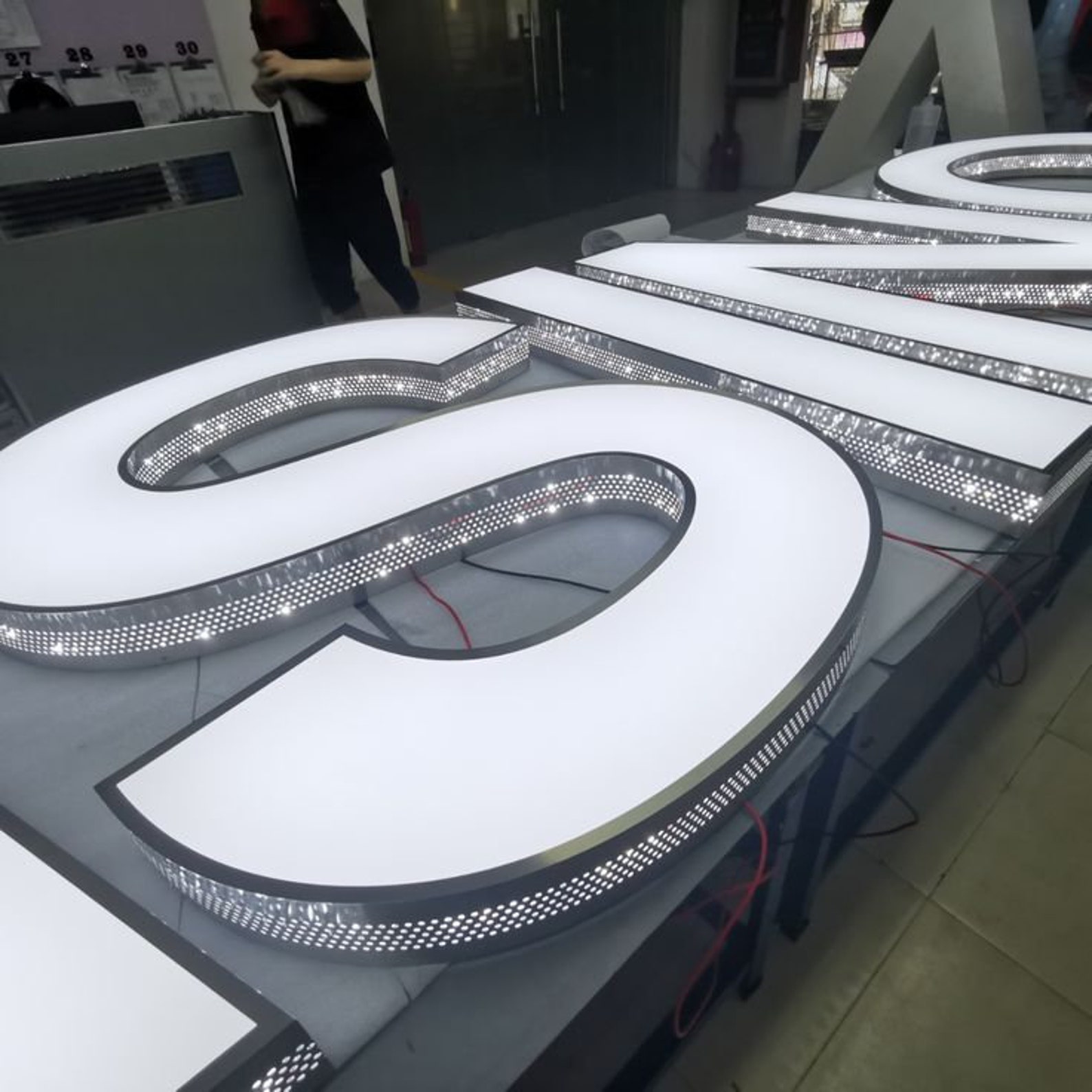 3d Backlit Sign 3d Led Signage Outdoor&indoor Light Box - Etsy