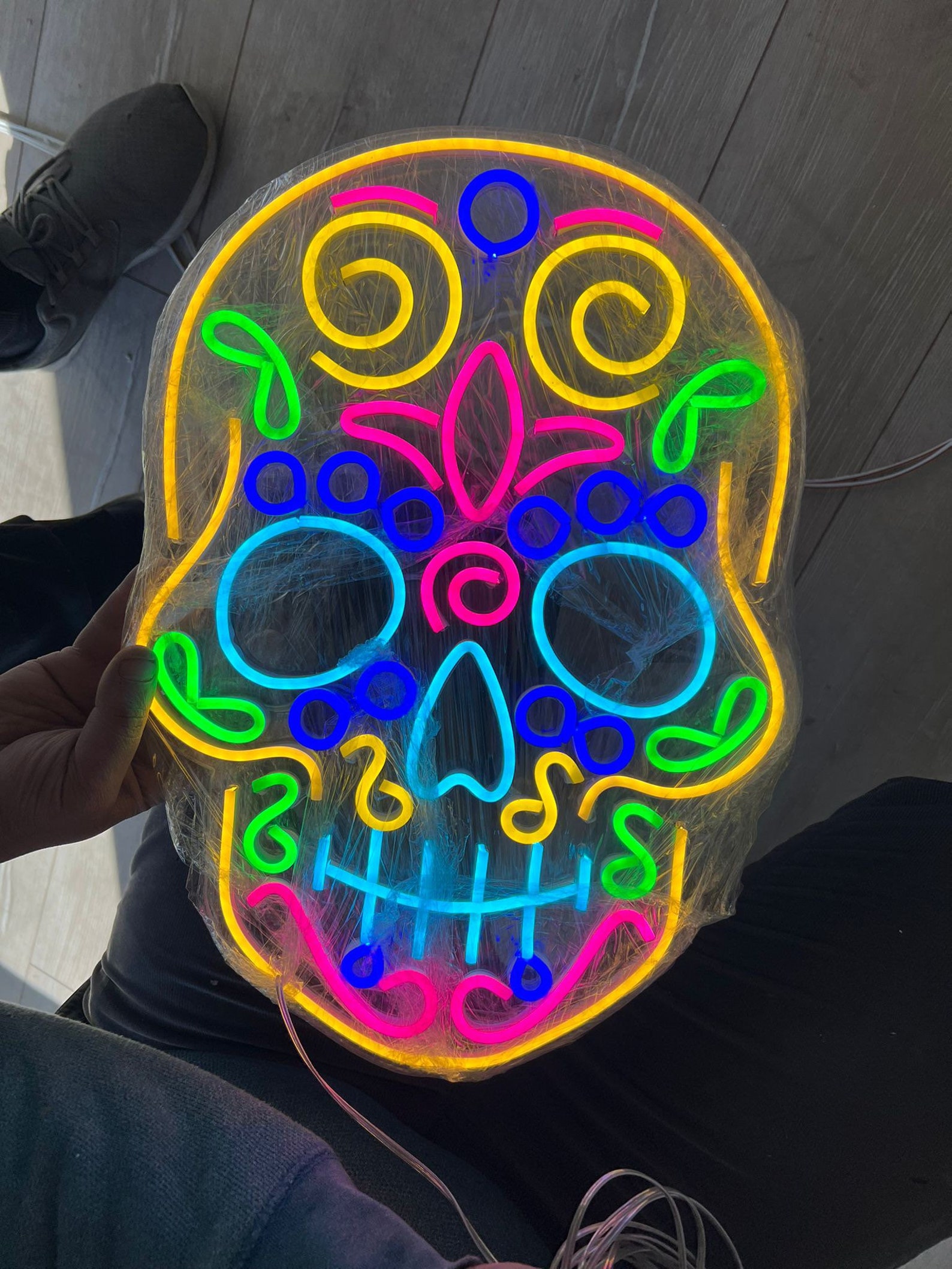 Skull Neon Sign LED Neon Light Skull Gift Neon Bar Sign - Etsy