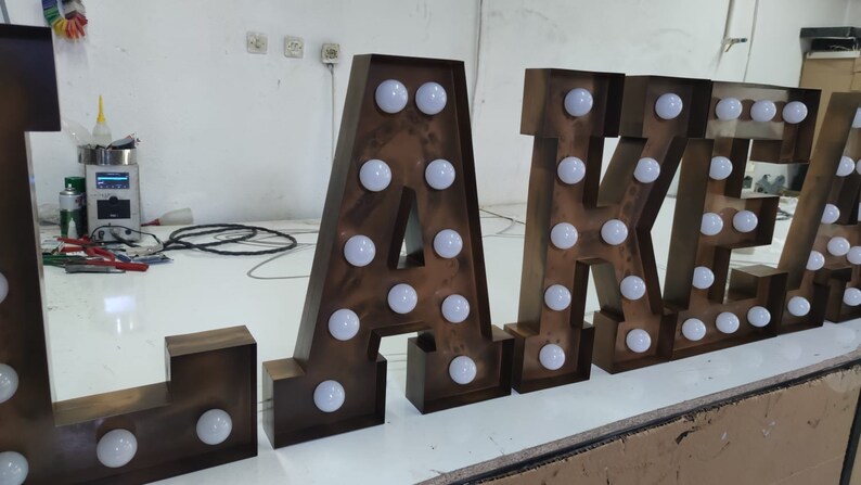 Carnival Circus Light Up HELLO'' Custom Marquee - Etsy