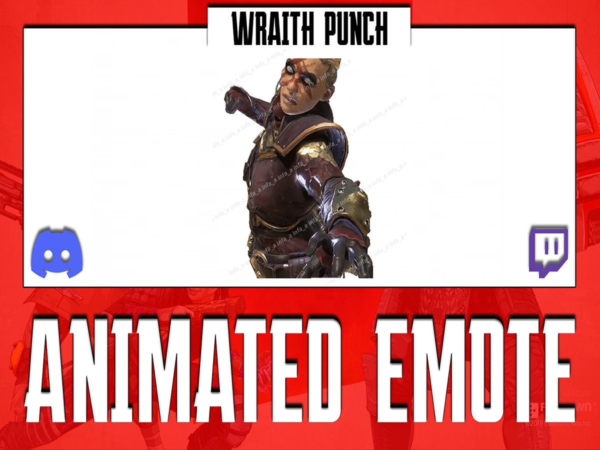 Wraith Punch Meme Animated Twitch Emote / Emote for Streamers | Etsy UK