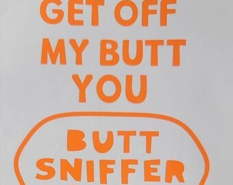 Butt Bumper Sticker - Etsy