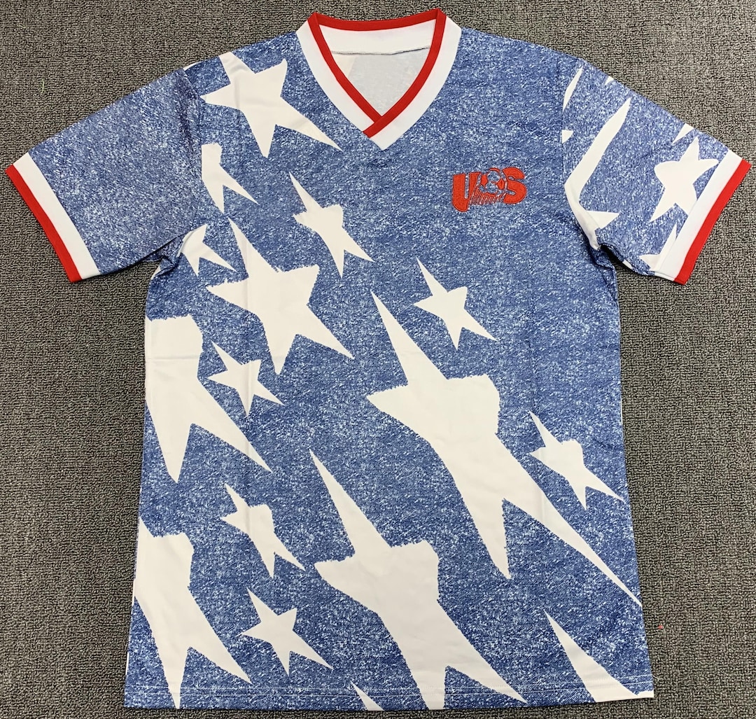 1994 USA National Team World Cup Jerseys, USA National Teams Vintage ...