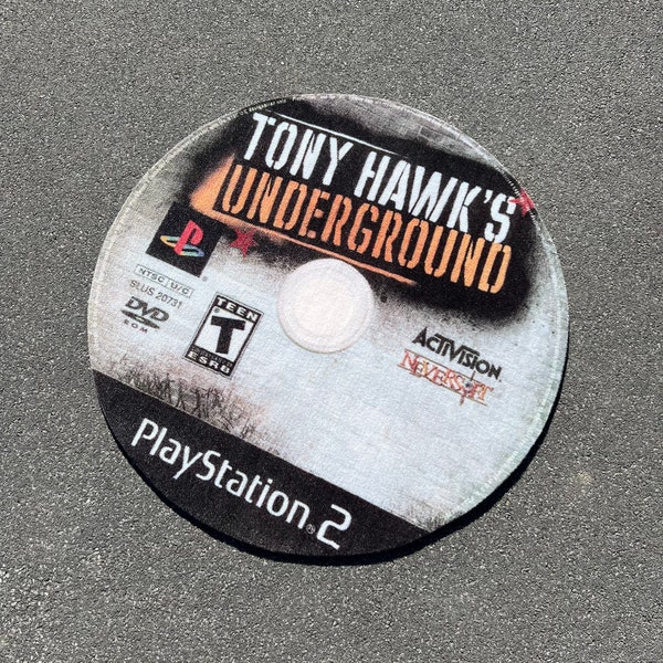 Game Disc Rug - Etsy