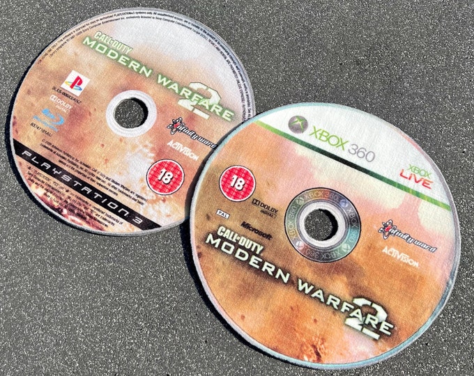 Call of Duty MW2 Rug Modern Warfare 2 Disc Rug - High Quality ...