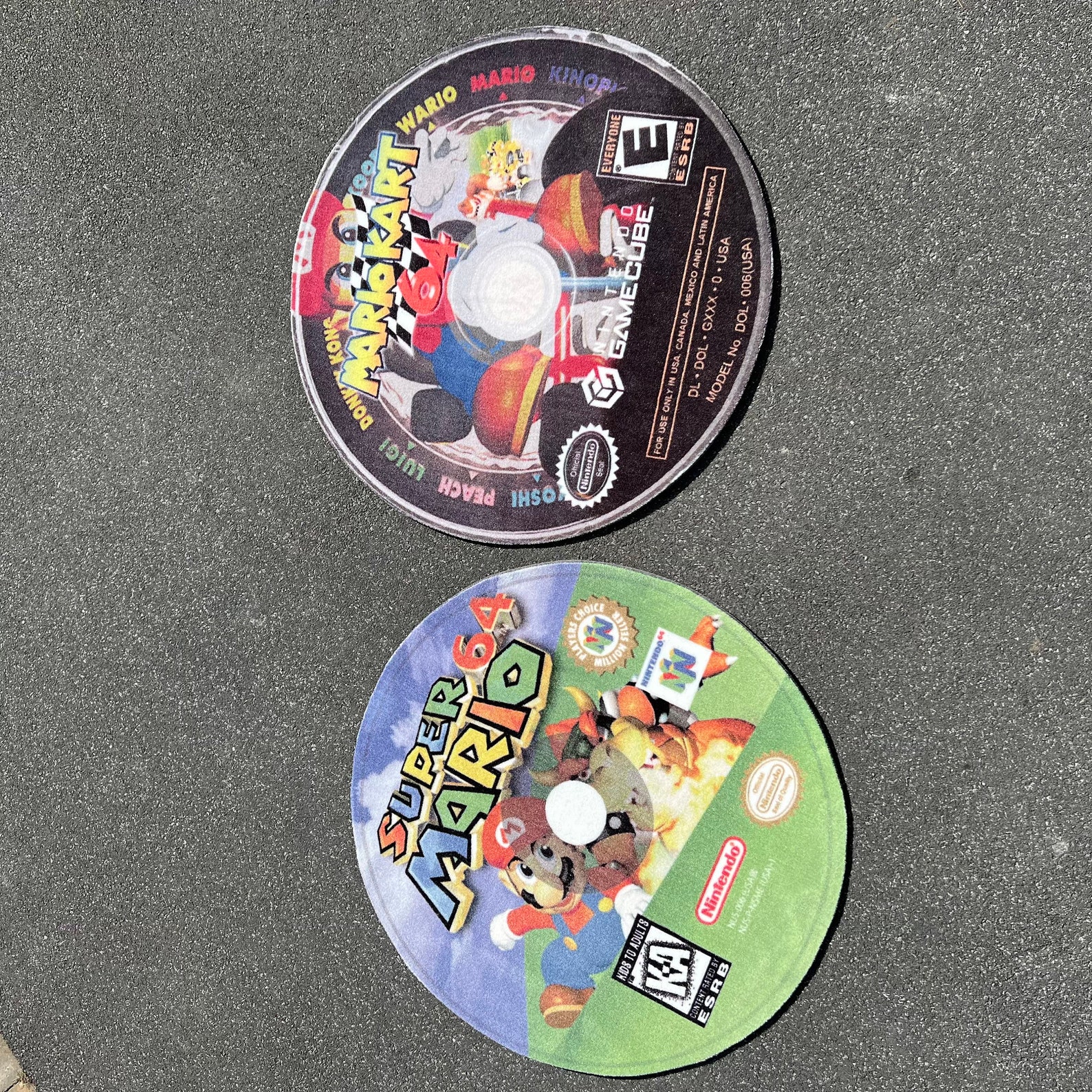 Super Mario 64 Gamecube Inspired Disc Rug High Quality 3ft - Etsy UK